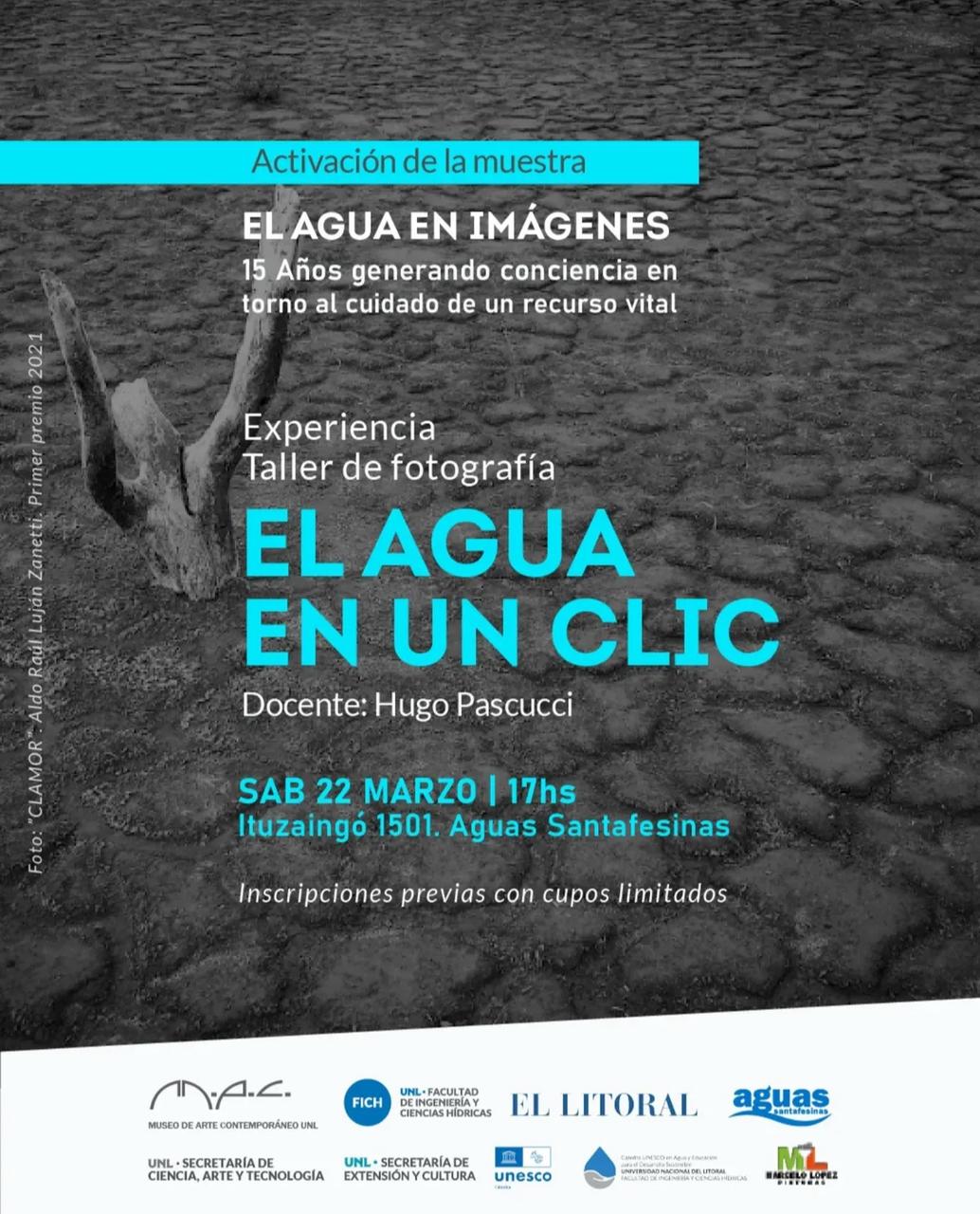 Activación de la muestra «El agua en imágenes» – Cátedra UNESCO